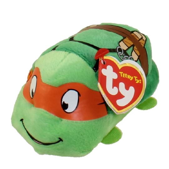 TY Beanie Boos - Teeny Tys Stackable Orange Mask MICHELANGELO (4" Plush ...