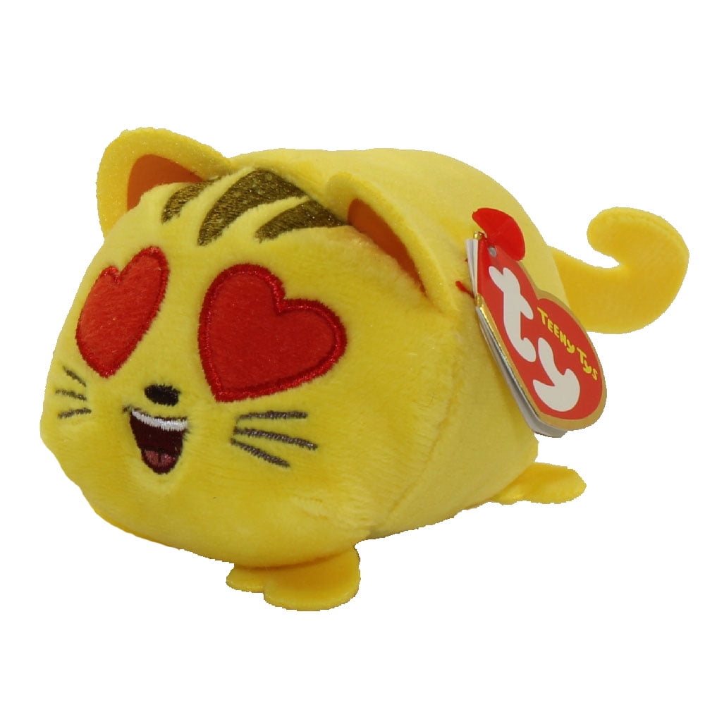 TY Beanie Boos - Teeny Tys Stackable Plush - Emoji Movie- CAT HEART EYE ...