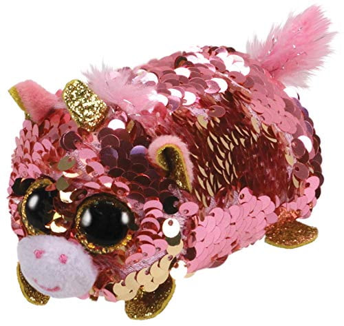 TY Beanie Boos - Teeny Tys Stackable Plush - SUNSET the Unicorn (4 inch ...