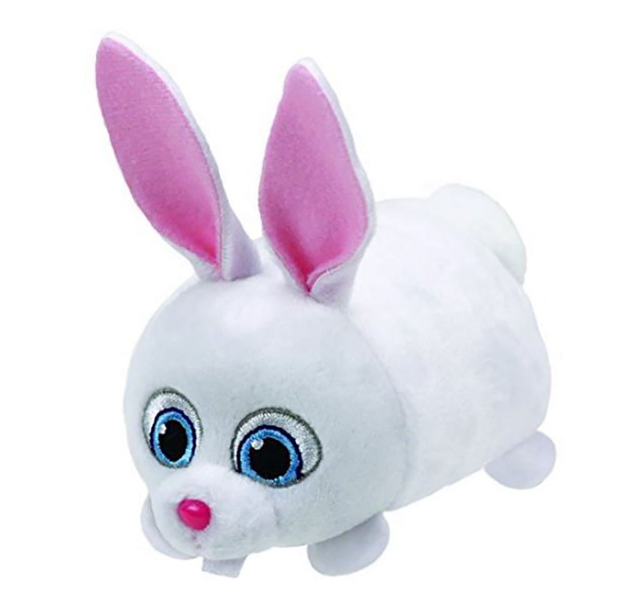 Ty Beanie Boos Plush Toy, Secret Life of Pets Snowball, Stackable, 4 ...