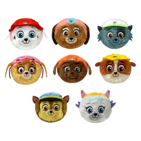 TY Beanie Bouncers - SET of 8 PAW PATROL (Chase, Skye +6) (3 inch ...