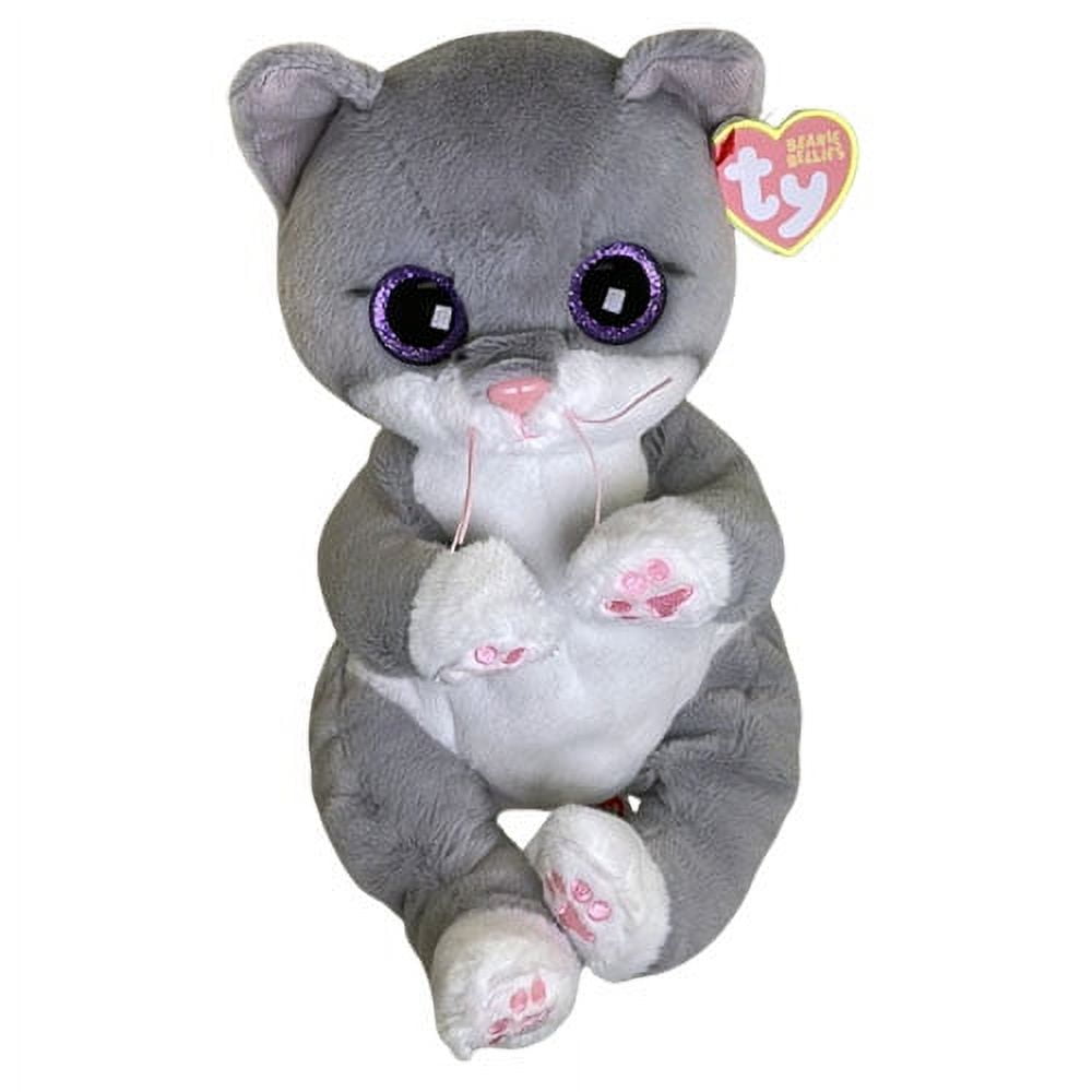 TY Beanie Buddy (Beanie Bellies) - MORGAN the Cat (Medium Size - 12 ...