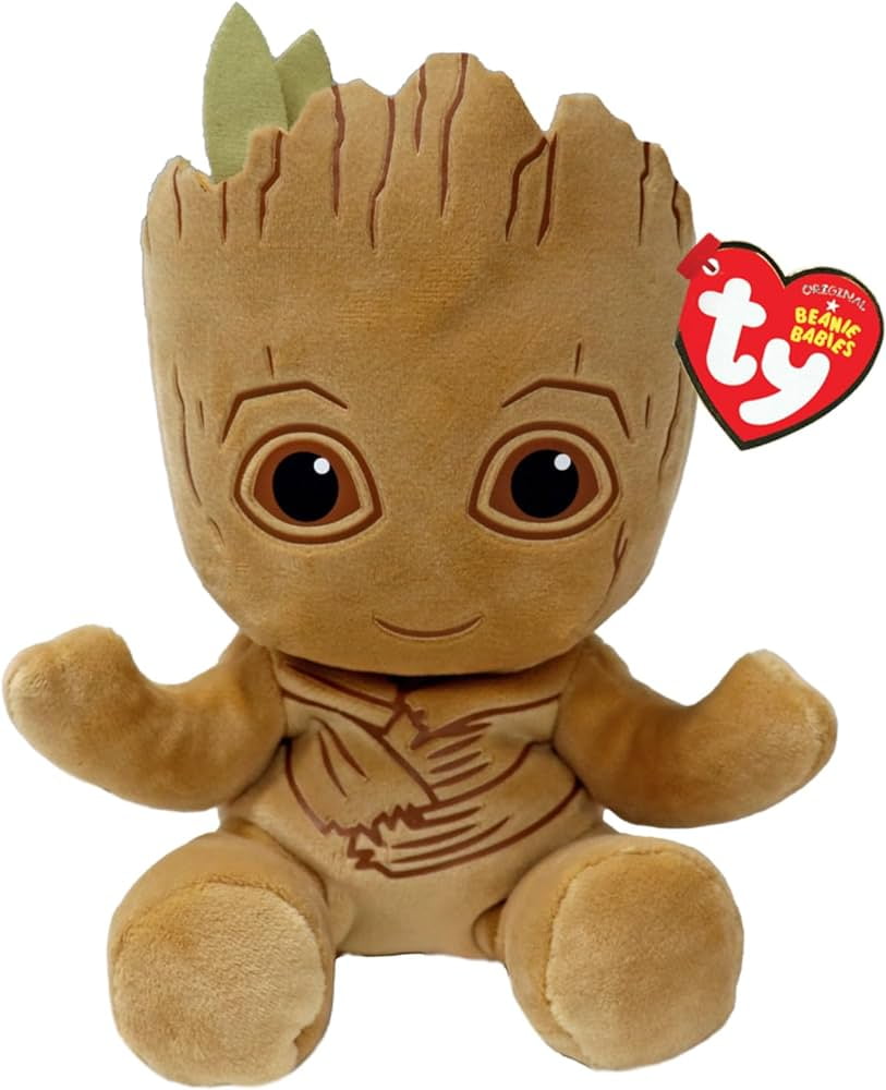 TY Beanie Buddy - Marvel Super Heroes - GROOT [2023](Soft Body - 12 ...