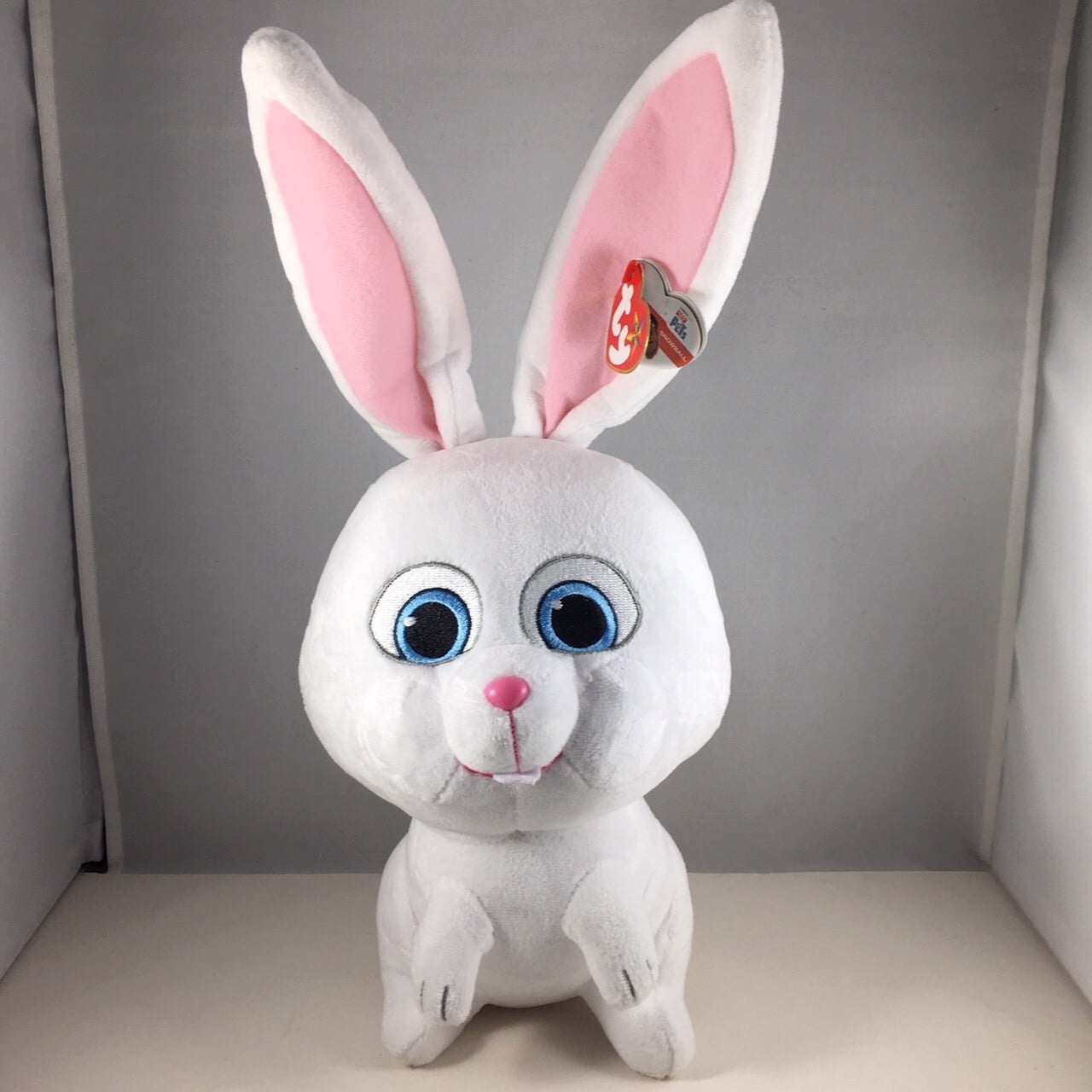 TY Beanie Buddy - SNOWBALL the Rabbit (Secret Life of Pets)(15" Medium ...