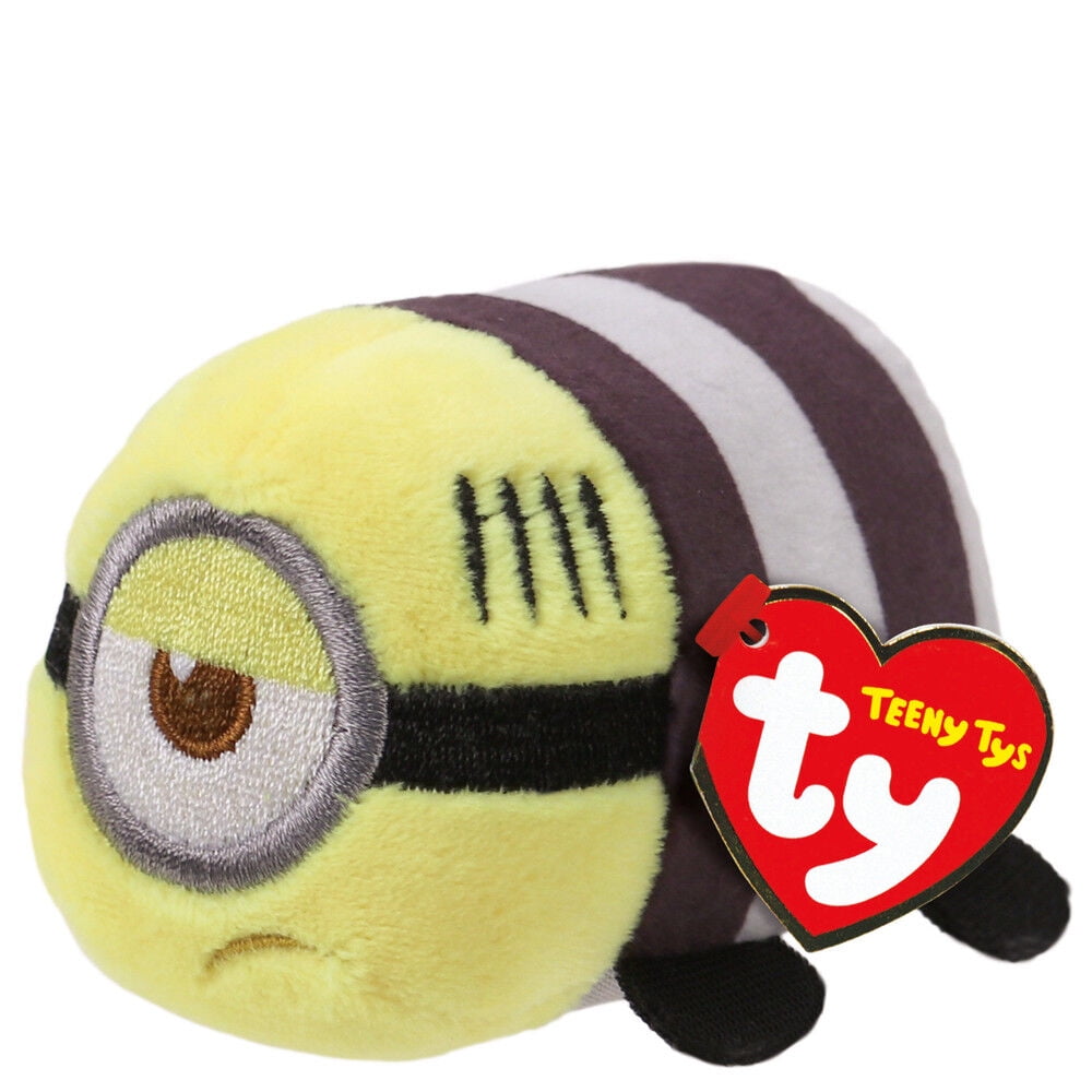 TY Beanie Teeny - Tys Stackable MEL Despicable Me 3 (Minion Prisoner)(3 ...