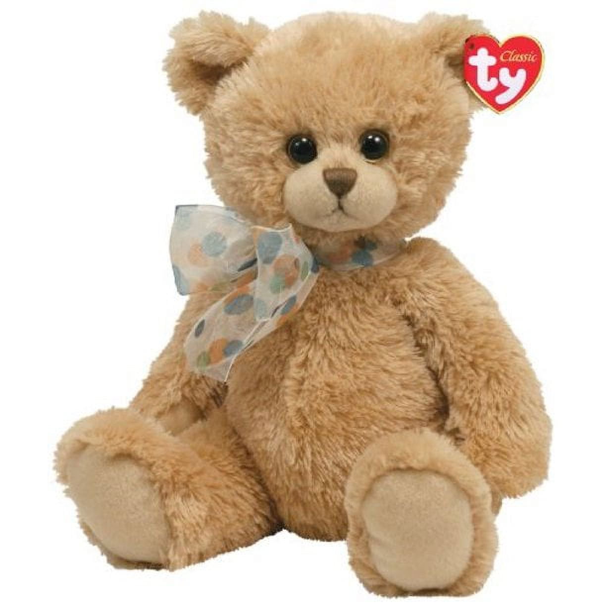TY Classic - Bixby Brown Bear Plush (BONUS ONE RANDOM TY ERASER ...