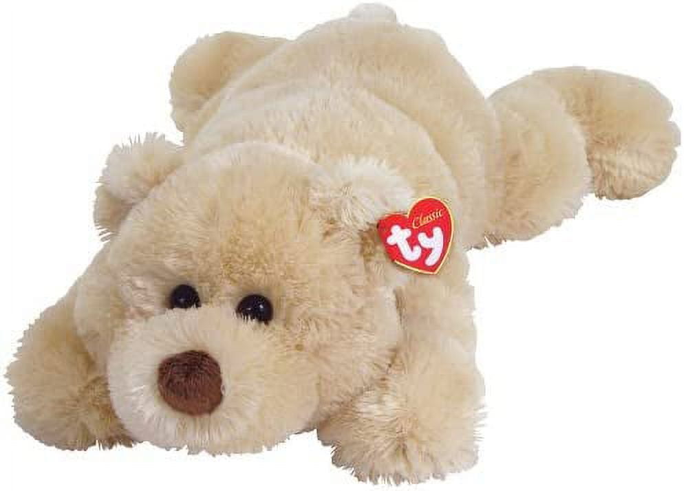 TY Classic Plush - FLETCHER the Cream Laying Bear (16 inch) Stuffed ...