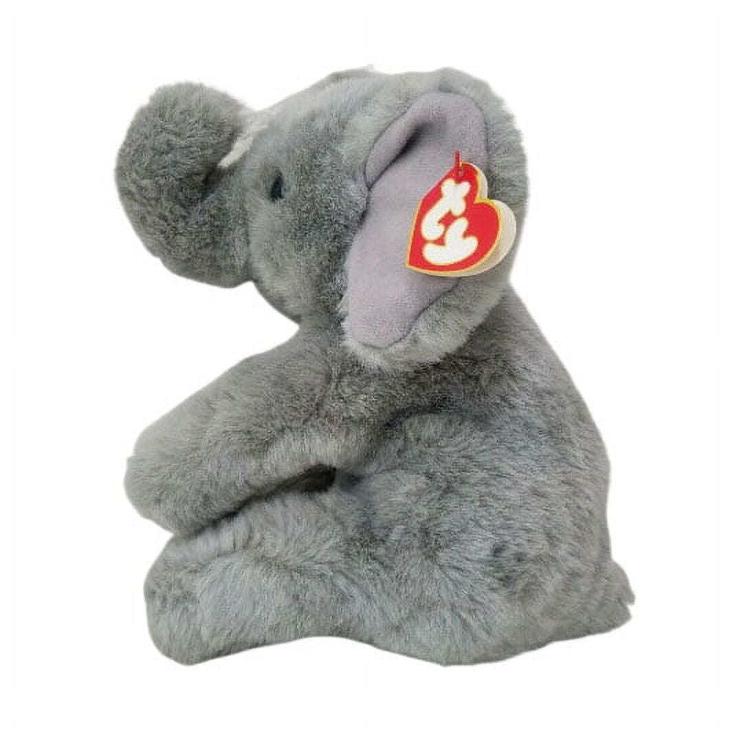 TY Classic Plush - SPOUT the Elephant (Sitting)(10 inch) *1995 Version ...
