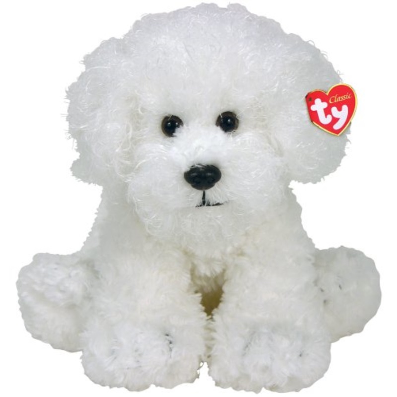 TY Classic Plush - WILLOW the White Dog (8.5 inch) - Walmart.com