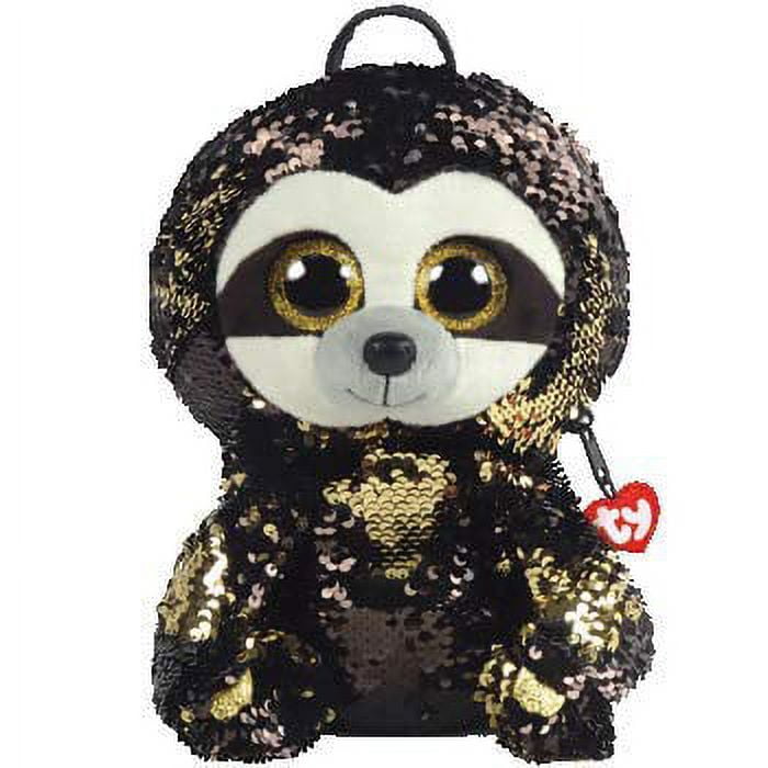 TY Fashion Flippy Sequin Backpack - DANGLER the Sloth (13 inch ...