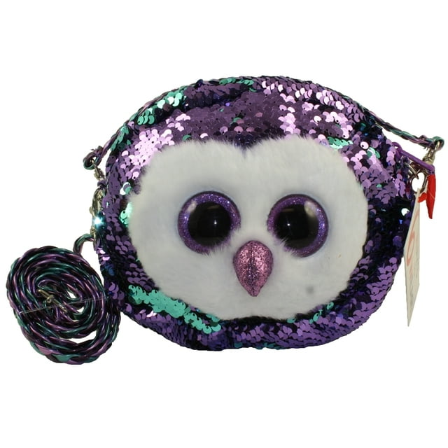 TY Fashion Flippy Sequin Purse - MOONLIGHT the Owl (8 inch) - Walmart.com