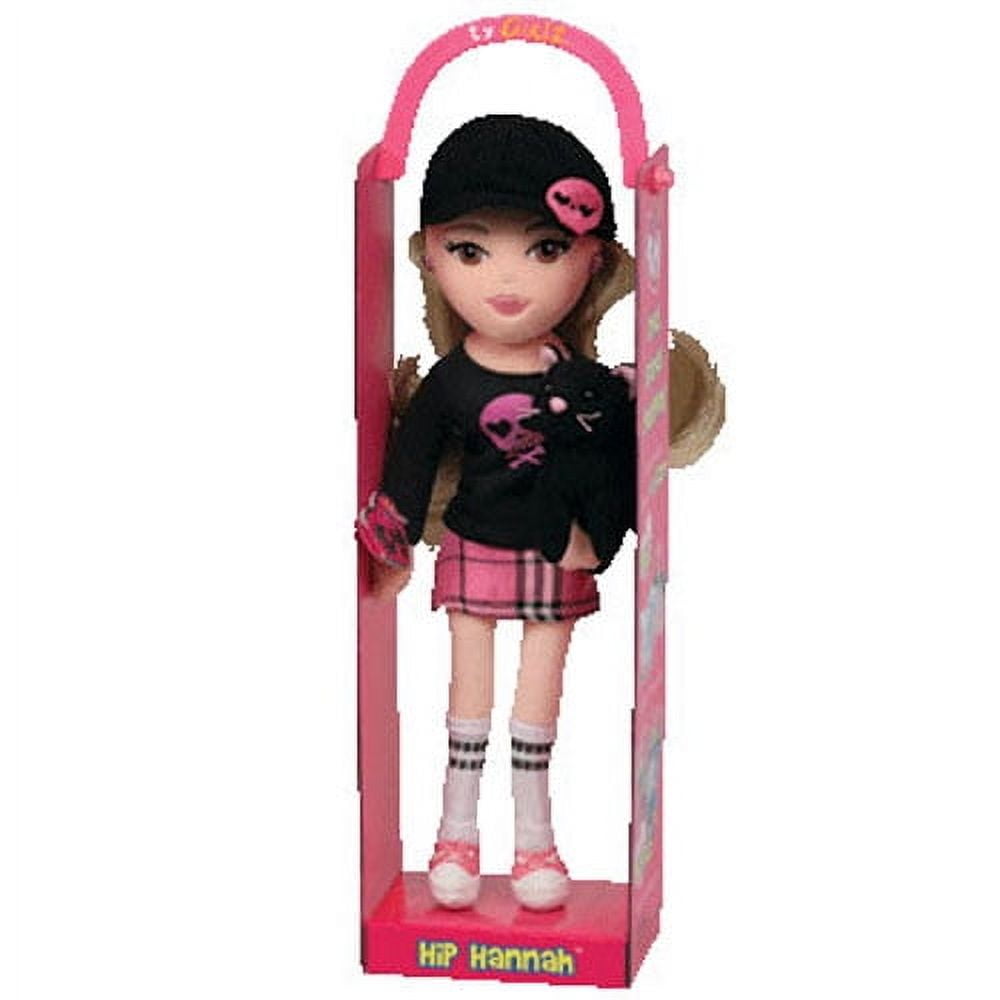 TY Girlz - HIP HANNAH - ( Boxed Set w/ Hat & Cat ) - Walmart.com