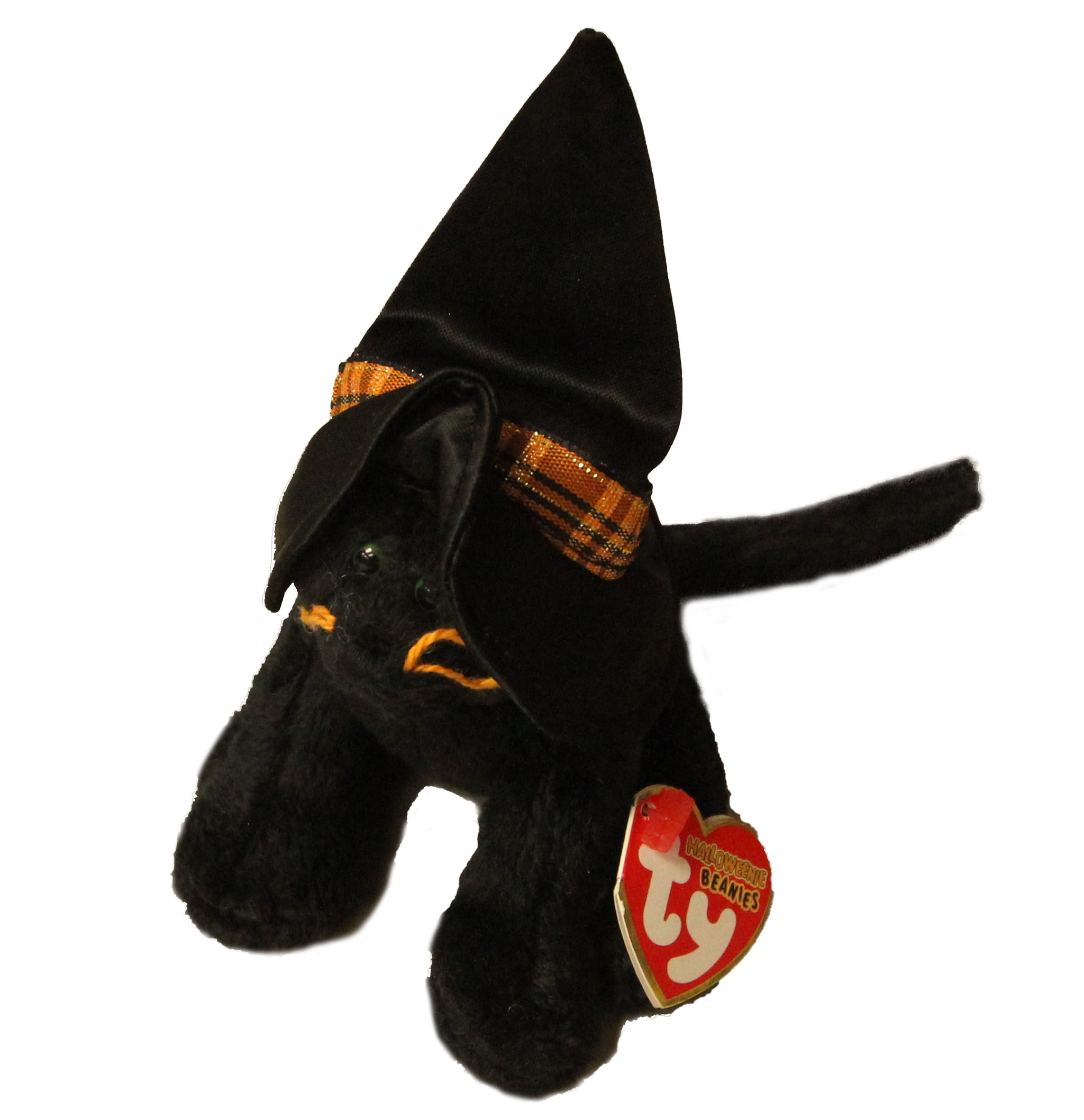TY Halloweenie: Merlin the Cat | Stuffed Animal | MWMT - Walmart.com