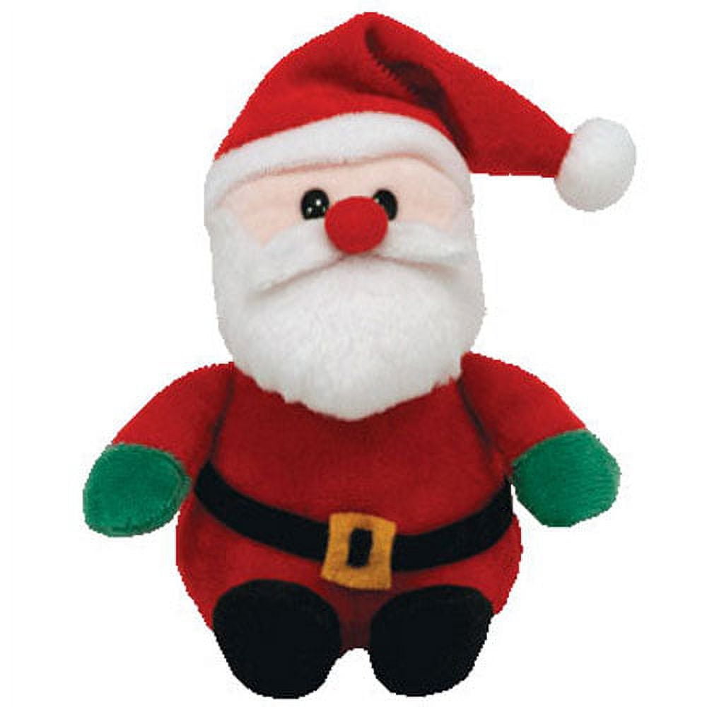 TY Jingle Beanie Baby - SANTA (newer version) (5 inch) - Walmart.com