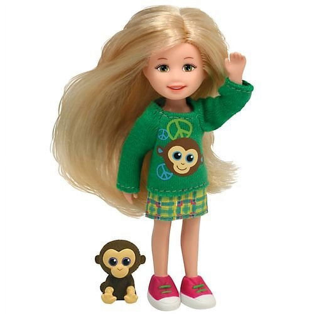 TY Li'l Ones - AWESOME ABBY with Monkey (4 inch) - Walmart.com