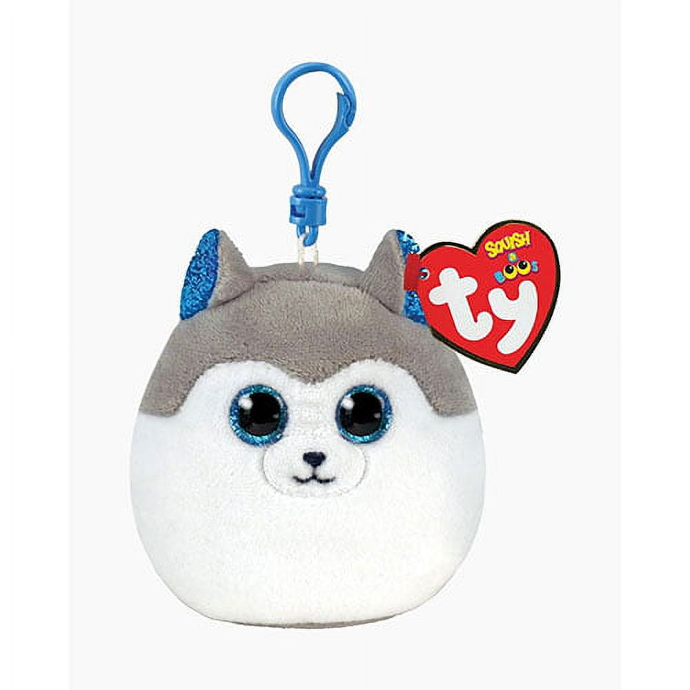 TY Mini Beanie Squishies (Squish-A-Boos) Plush - SLUSH the Husky Dog ...