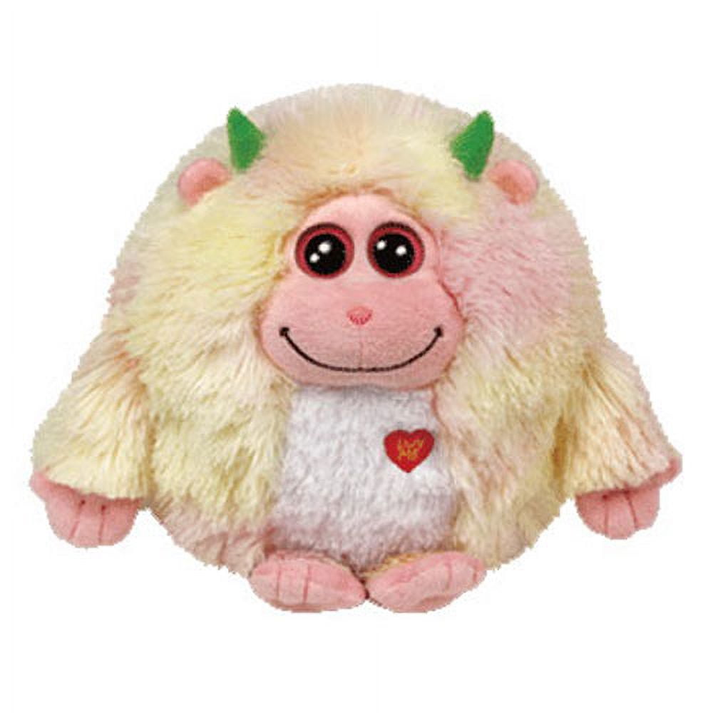 TY Monstaz - LOLA the Pink & Yellow Monster (Regular Size - 5 inch) - Walmart.com