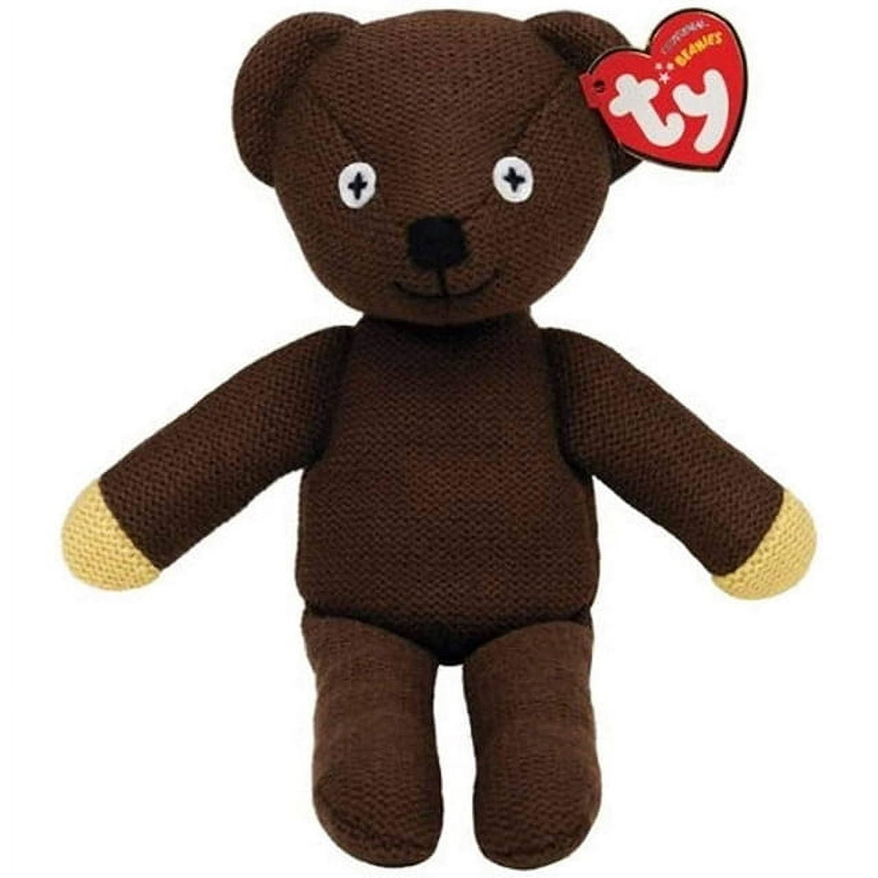 TY Mr Bean - Teddy Bear Beanie 8" Plush Soft Plush (46179) BONUS 1 FUN ...