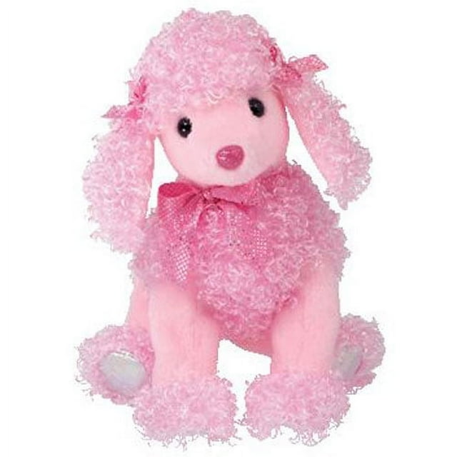 TY Pinkys - PINKY POO the Pink Poodle (7 inch) - Walmart.com