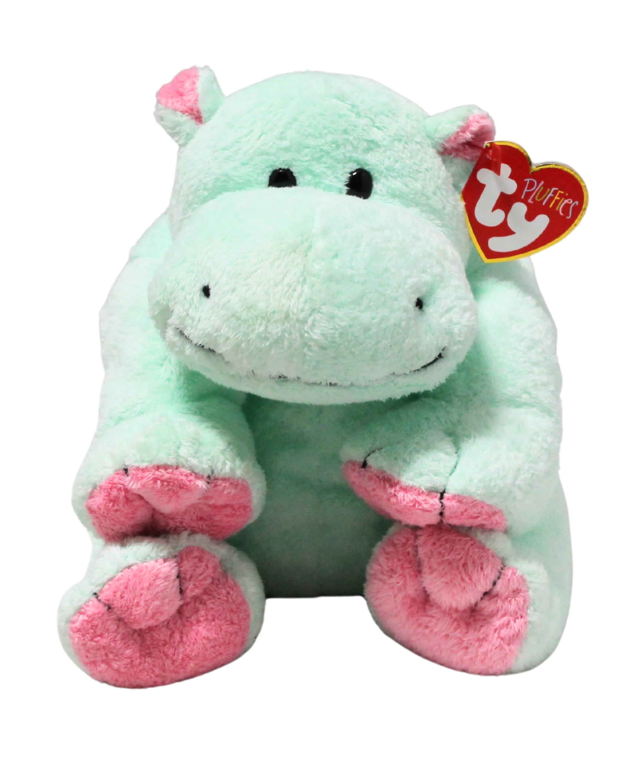 TY Pluffies - TUBBY the 9-inch Plush Beanie Stuffed Animal Hippo ...