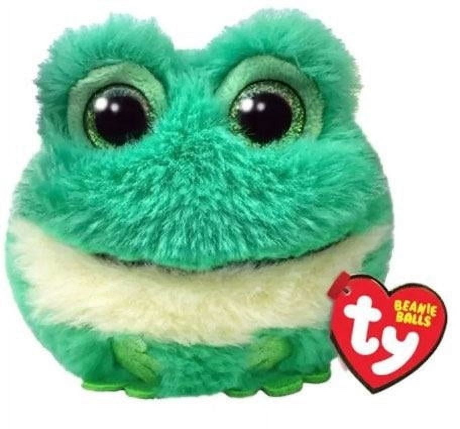 Ty Beanie Balls (Puffies) - Gilly the Frog - Stuffed Animal - Walmart.com