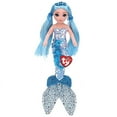 TY Sea Sequins Plush Mermaid - INDIGO (Medium Size - 18 inch) - Walmart.com