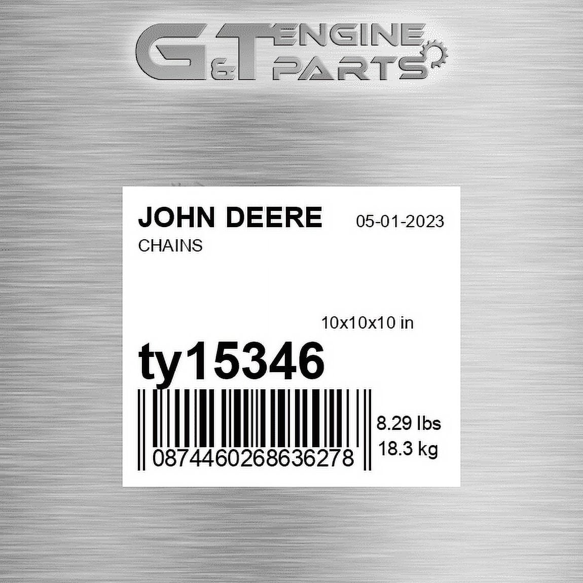 TY15346 CHAINS fits JOHN DEERE (New OEM) - Walmart.com