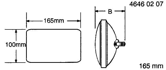 TY16447 REPLACEMENT BEAM 24VOLT 4 fits JOHN DEERE (New OEM) - Walmart.com