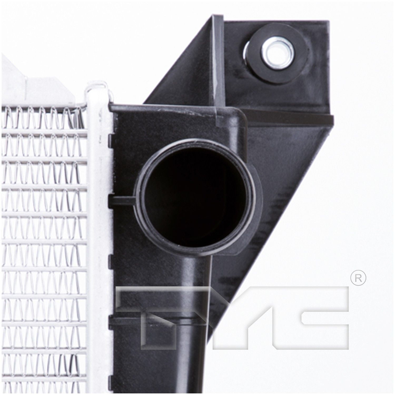 TYC 1451 Compatible with Ford F-Series 2-Row Plastic Aluminum ...