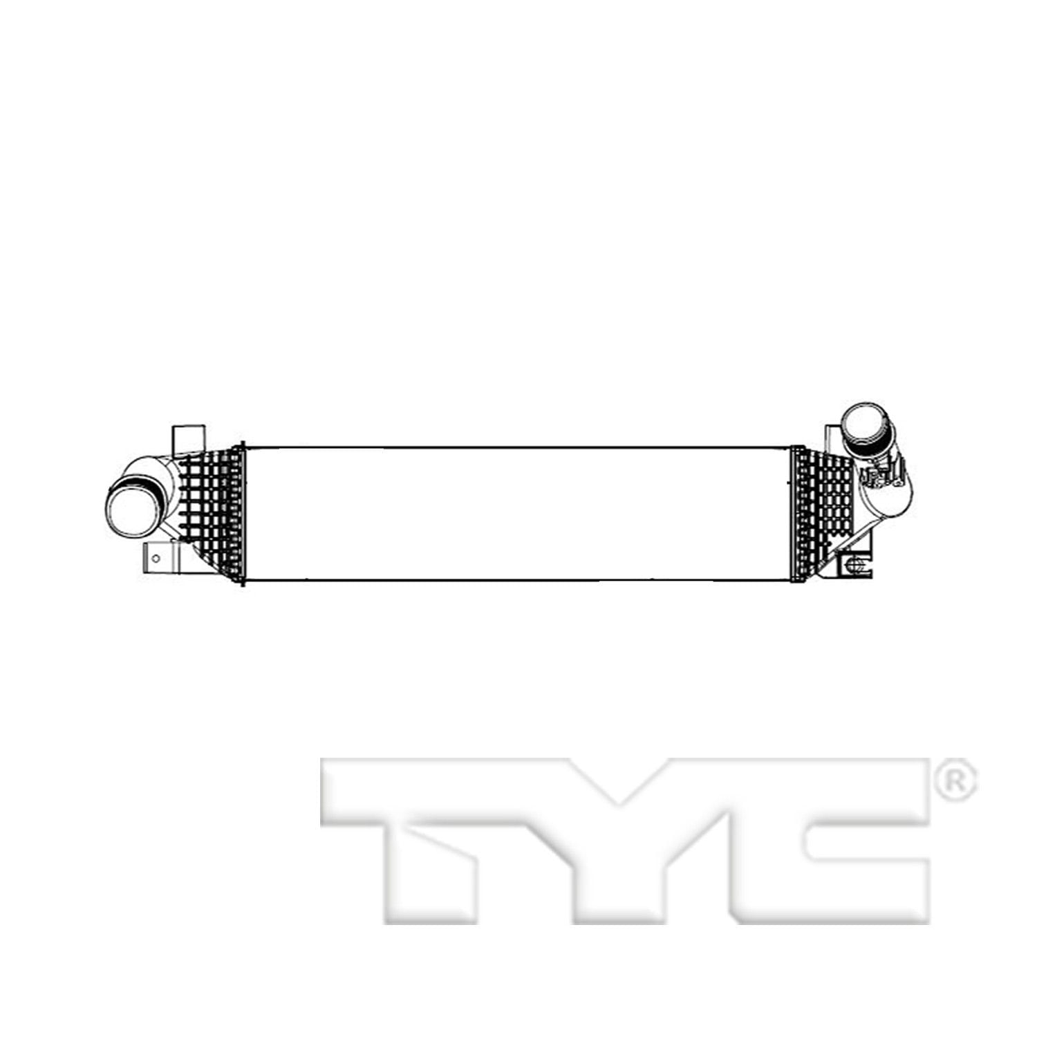 TYC 18064 Intercooler For 16-19 Ford Explorer Fits select: 2012-2015 ...