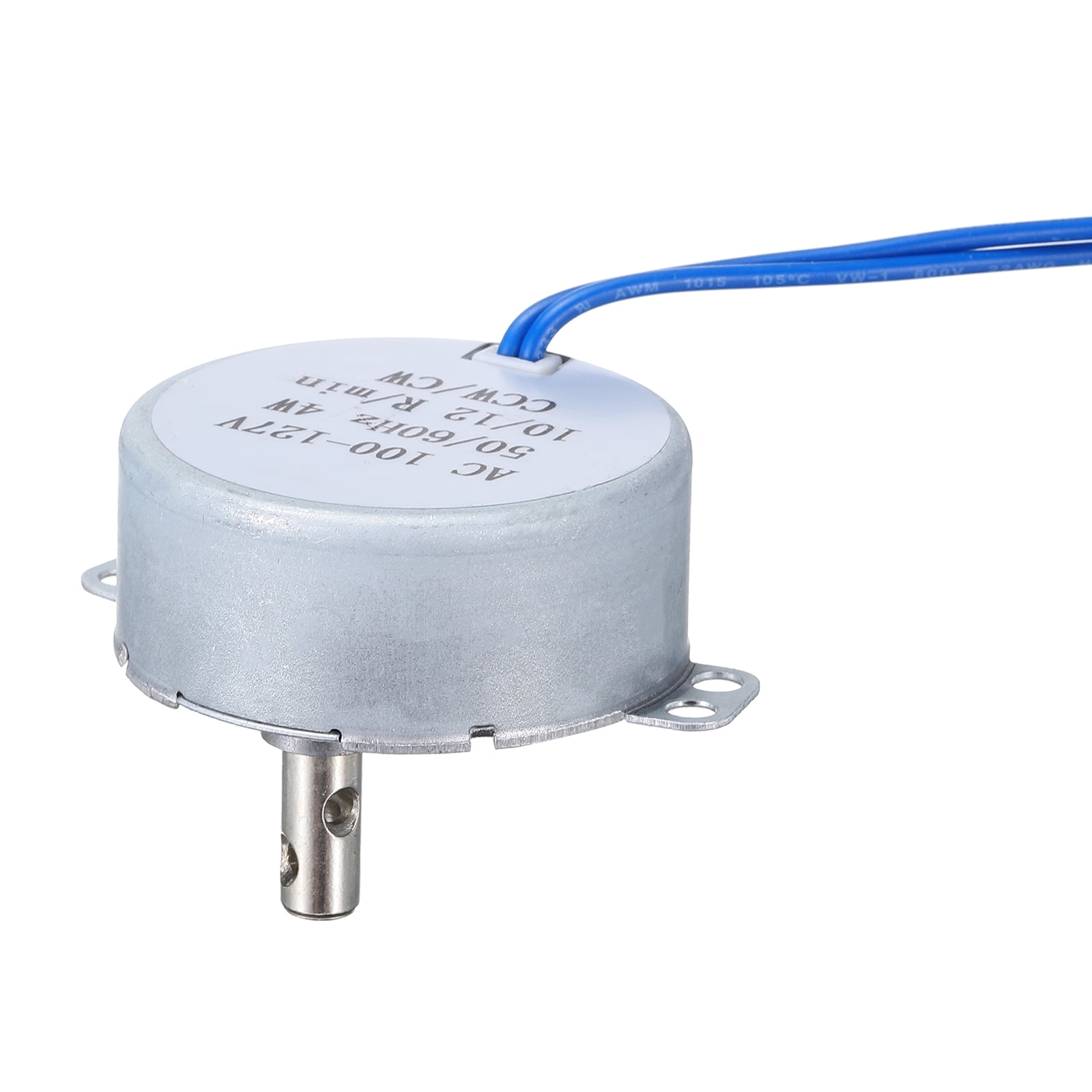 TYC-50 Small Synchronous Motor 100-127V AC 10-12RPM Shaft Rotation CW ...