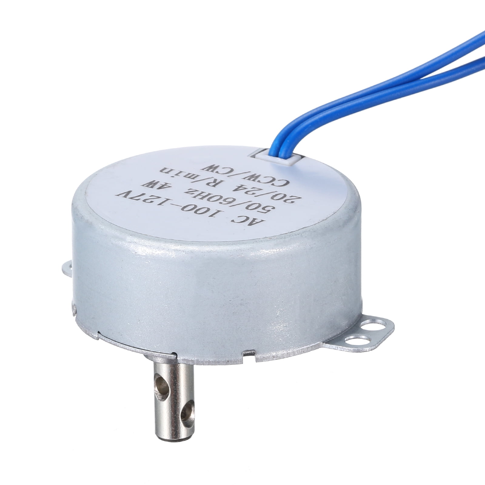 TYC-50 Small Synchronous Motor 100-127V AC 20-24RPM Shaft Rotation CW ...