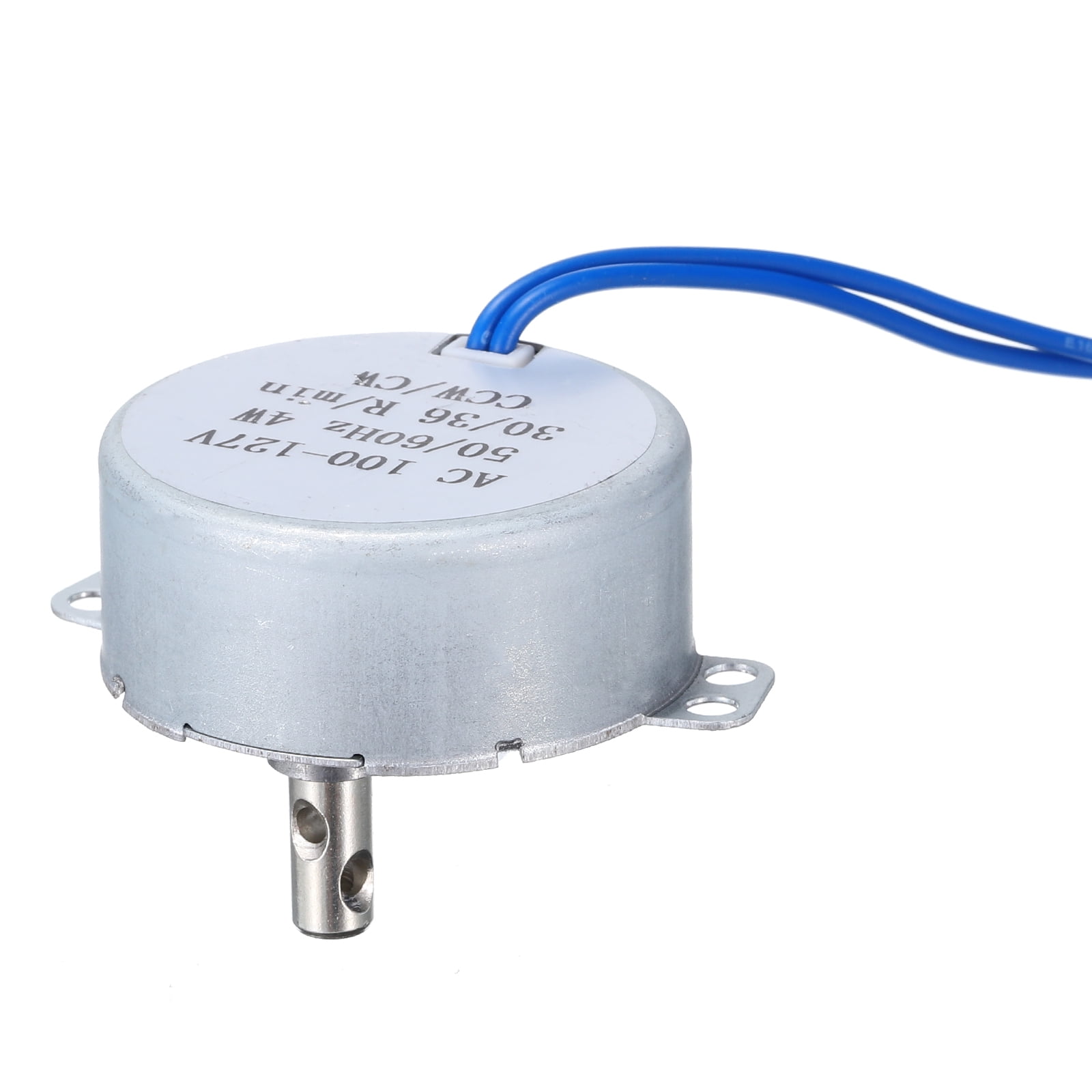 TYC-50 Small Synchronous Motor 100-127V AC 30-36RPM Shaft Rotation CW ...