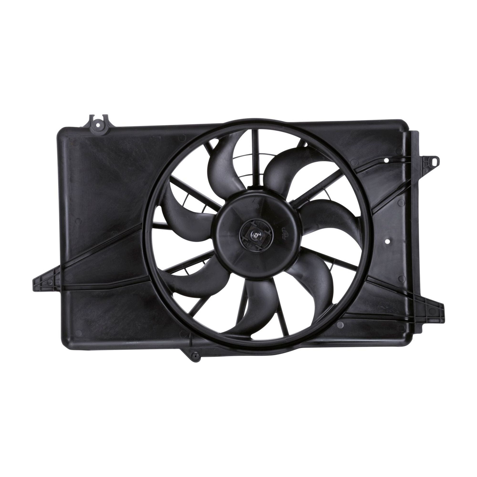 TYC 620220 Dual Radiator and Condenser Fan Assembly for 330-55003-000 ...