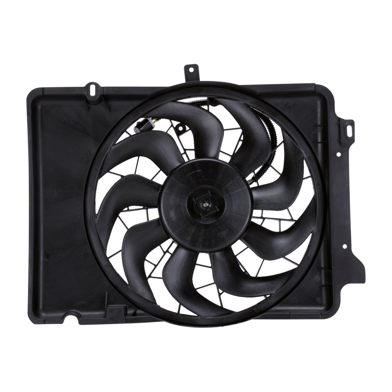 TYC 620640 Radiator & Condenser Cooling Fan Assembly New with Warranty ...