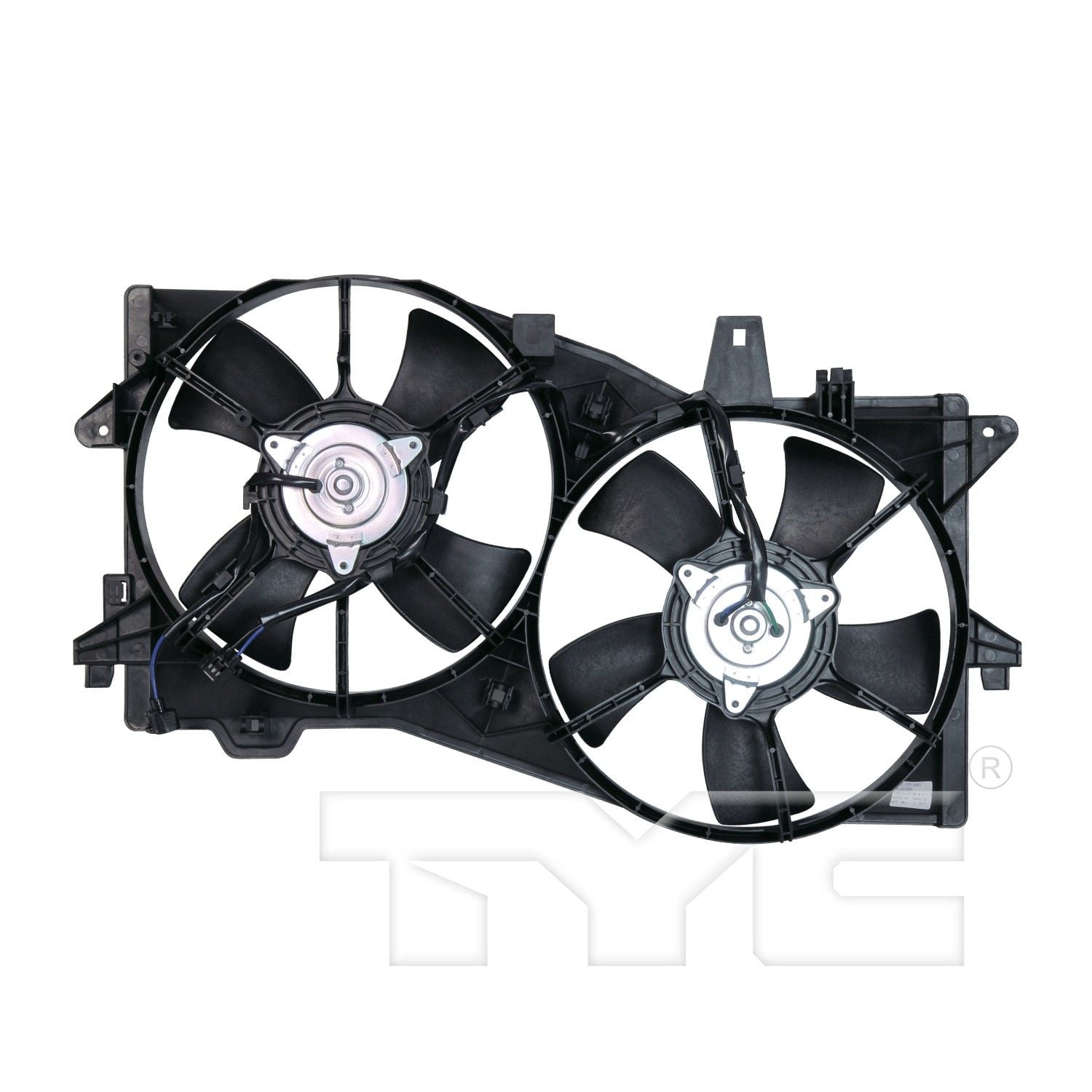 TYC 621090 for Mazda MPV Replacement Radiator/Condenser Cooling Fan ...