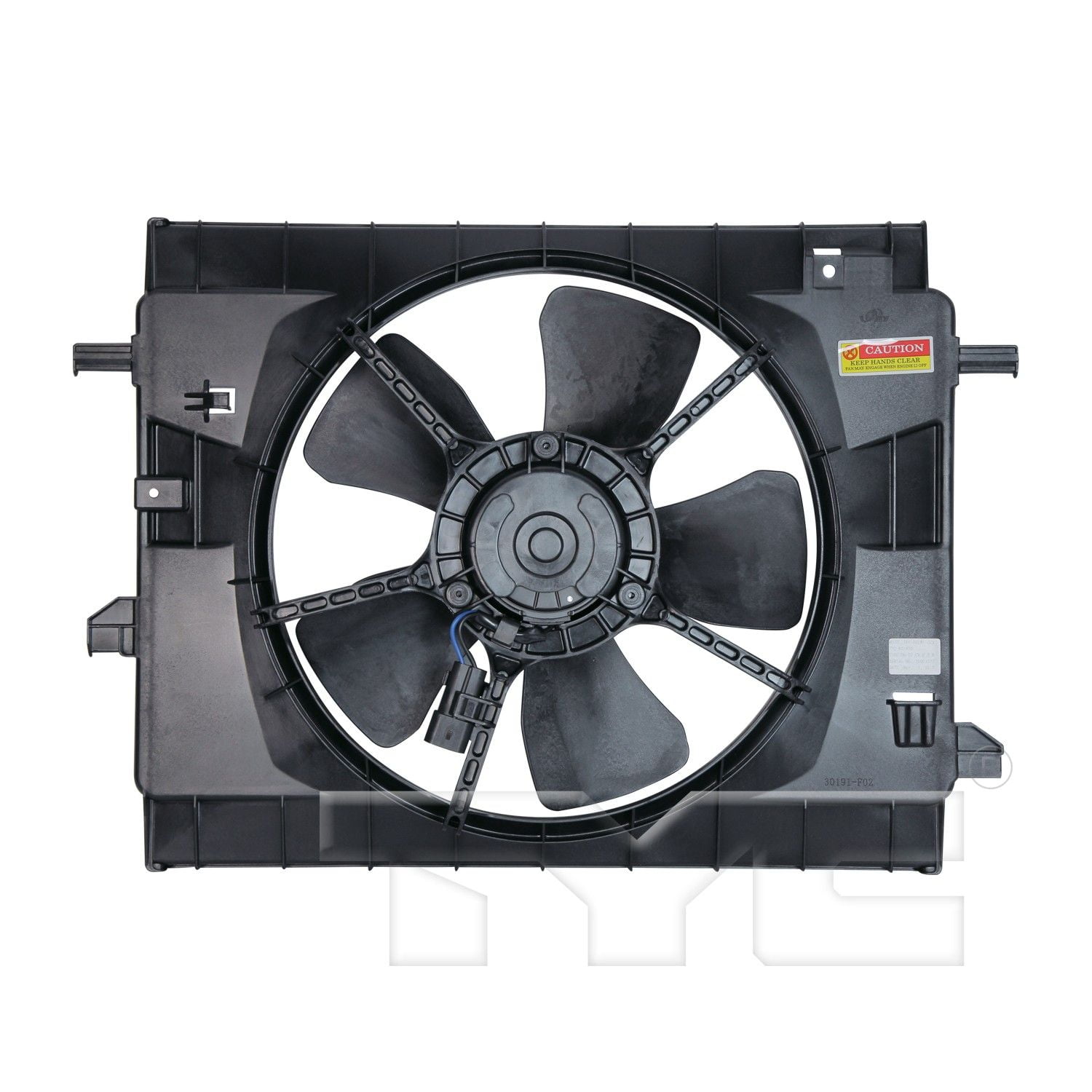 Chevrolet Hhr Dual Radiator And Condenser Fan Assembly