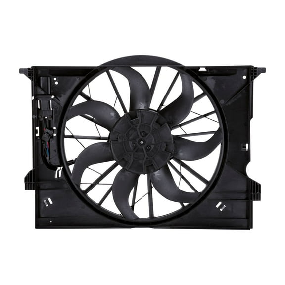 Fiat 500x Dual Radiator And Condenser Fan Assembly