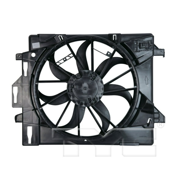 Chrysler Town Country Dual Radiator And Condenser Fan Assembly
