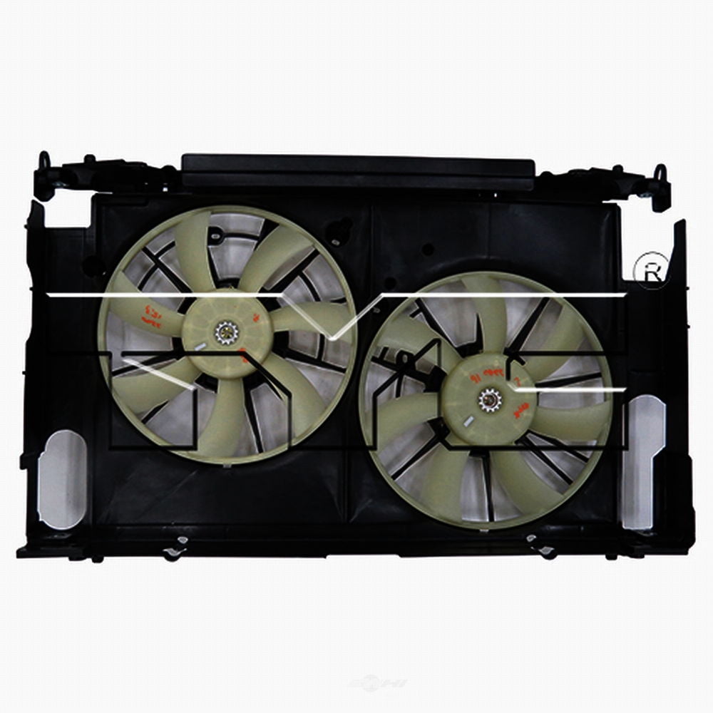 Toyota Rav4 Dual Radiator And Condenser Fan Assembly