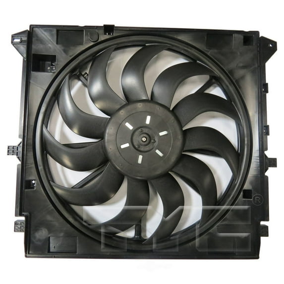 TYC 624170 Dual Radiator And Condenser Fan Assembly Fits select: 2015 ...