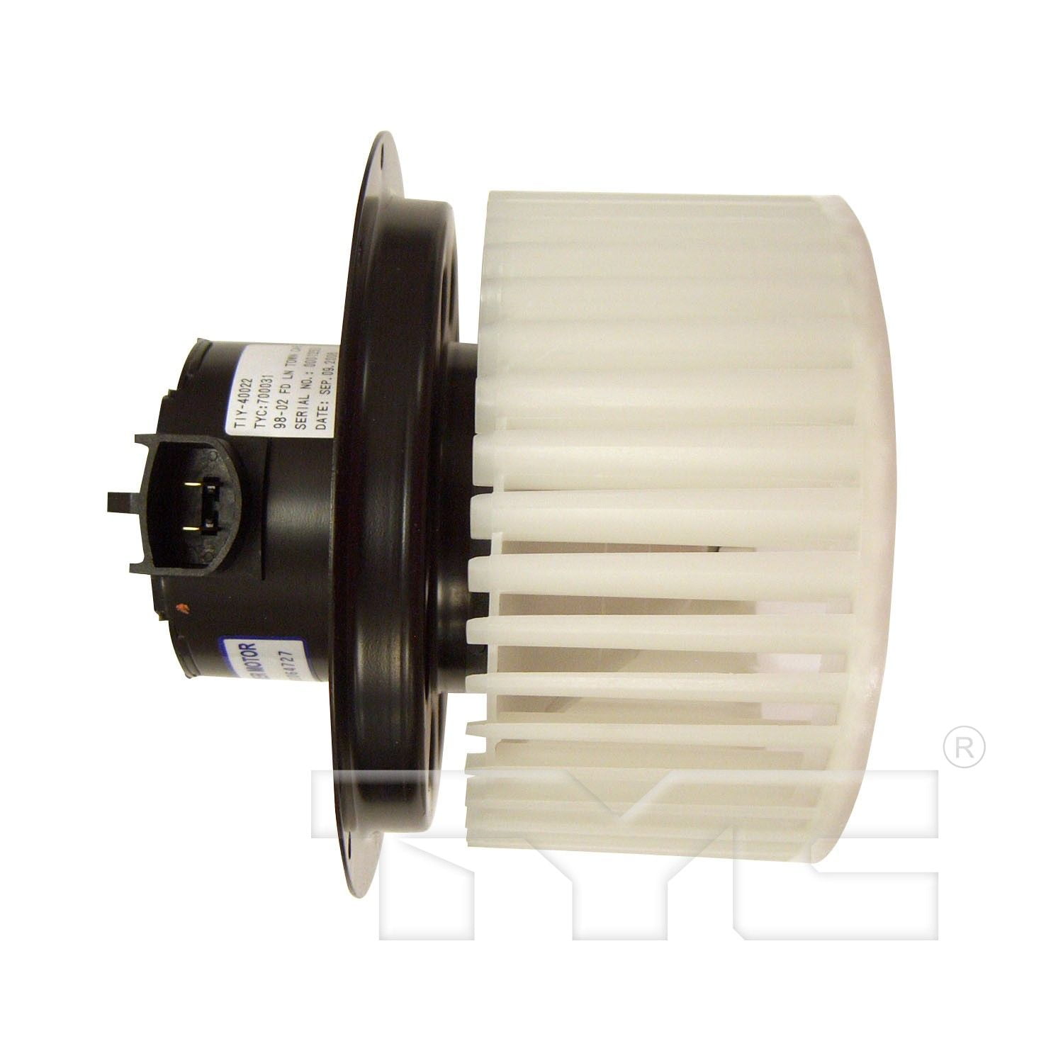 TYC 700031 A/C Condenser Blower Assembly For 98-02 Lincoln Town Car ...