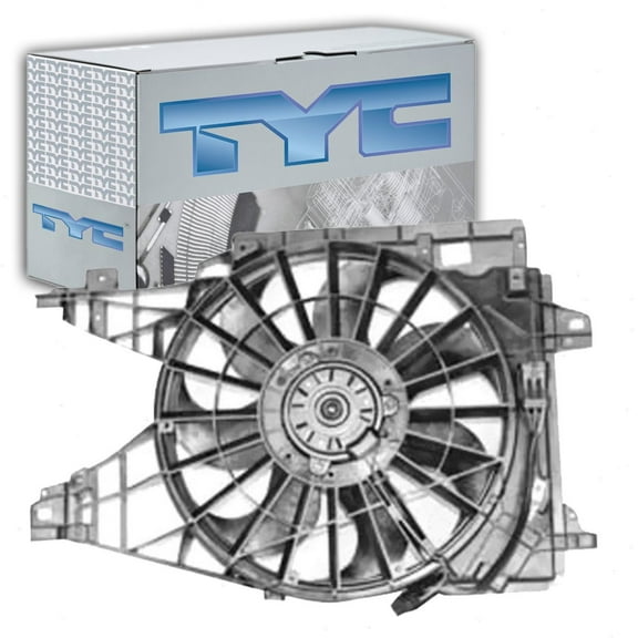 Chevrolet Uplander Dual Radiator And Condenser Fan Assembly