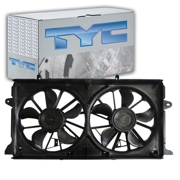Gmc Suburban Dual Radiator And Condenser Fan Assembly