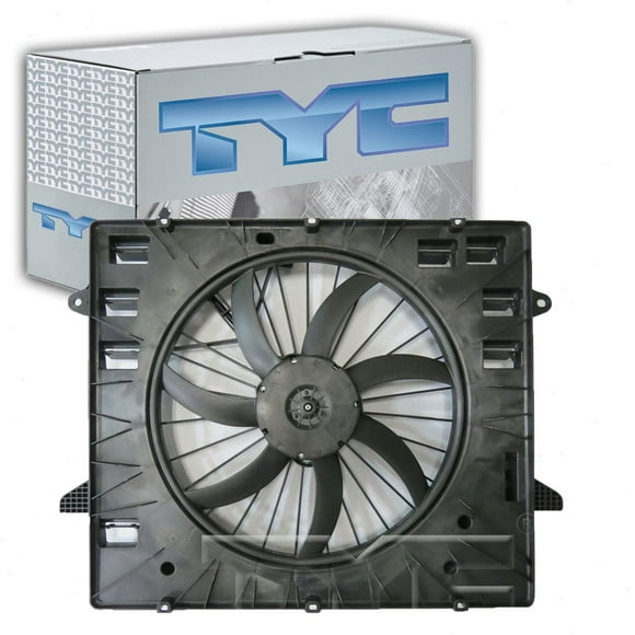 Chevrolet Tahoe Dual Radiator And Condenser Fan Assembly