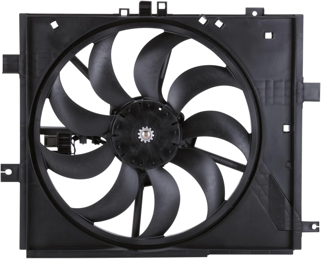 Nissan Versa Note Dual Radiator And Condenser Fan Assembly
