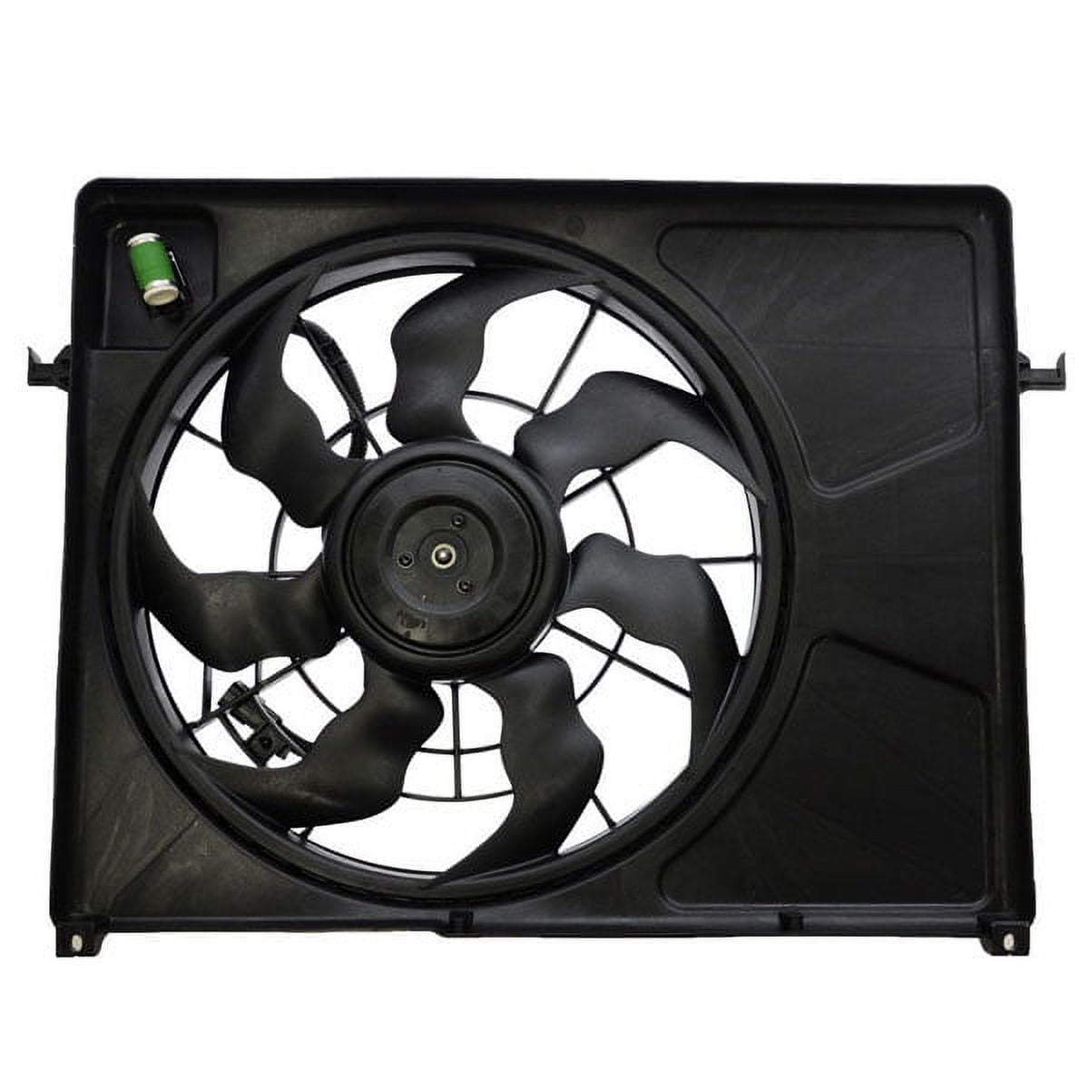 TYC For 06-10 Optima Radiator A/C Condenser Cooling Fan Motor Assembly ...