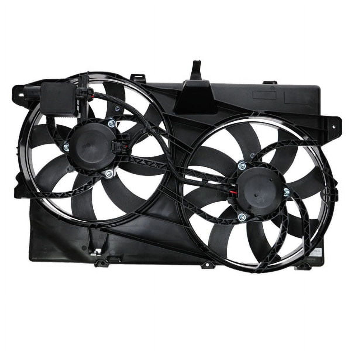 TYC For 07-12 Edge & MKX w/o TOW Dual Radiator AC Condenser Cooling Fan ...