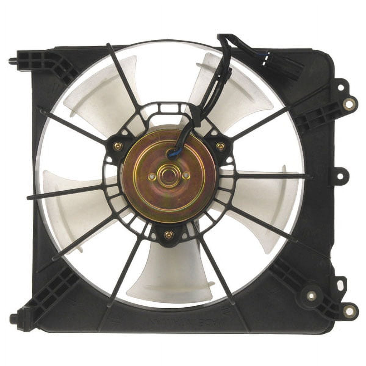 TYC For 09 10 11 12 13 FIT Radiator Cooling Fan Motor Assembly w/ Blade ...