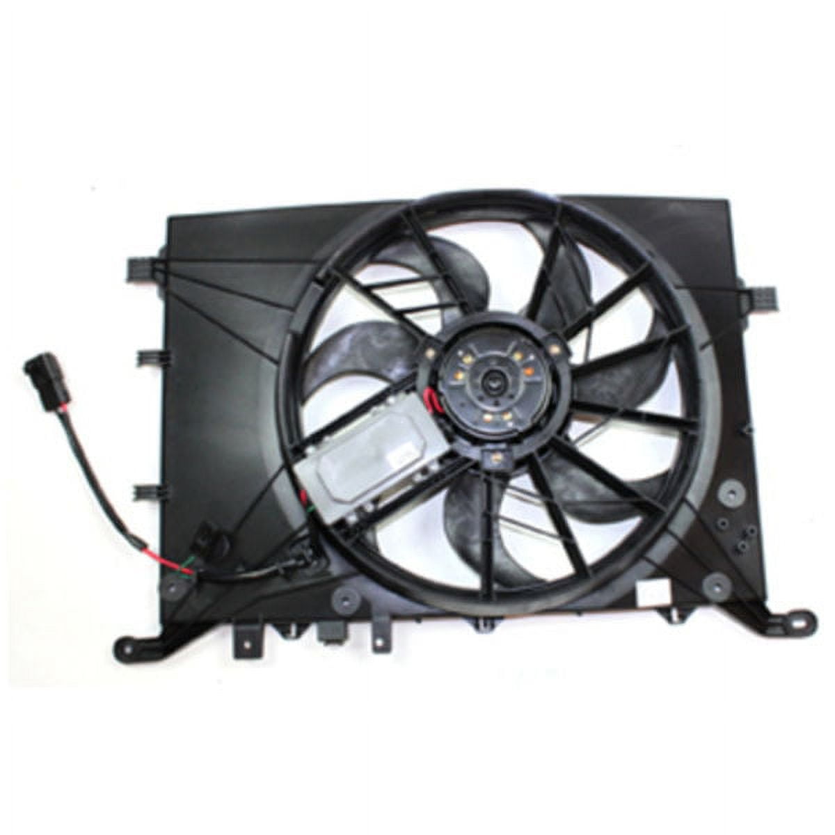 TYC For S-60 S-80 V-70 XC-70 Radiator AC Condenser Cooling Fan Motor ...